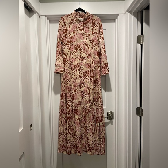 Trovata | Dresses | Euc Large Trovata Birds Of Paras Womans L Maxi ...